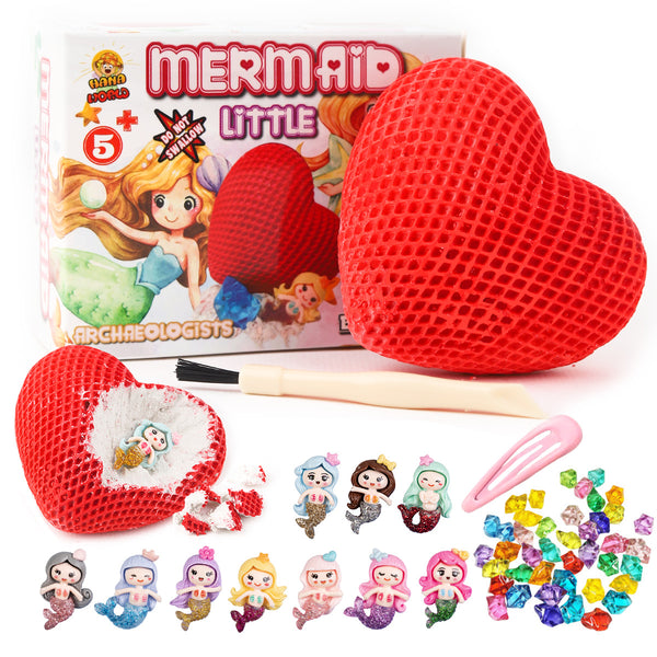 Mermaid Heart Excavation Blind Box | Dig Kit for Kids | Party Kids ...
